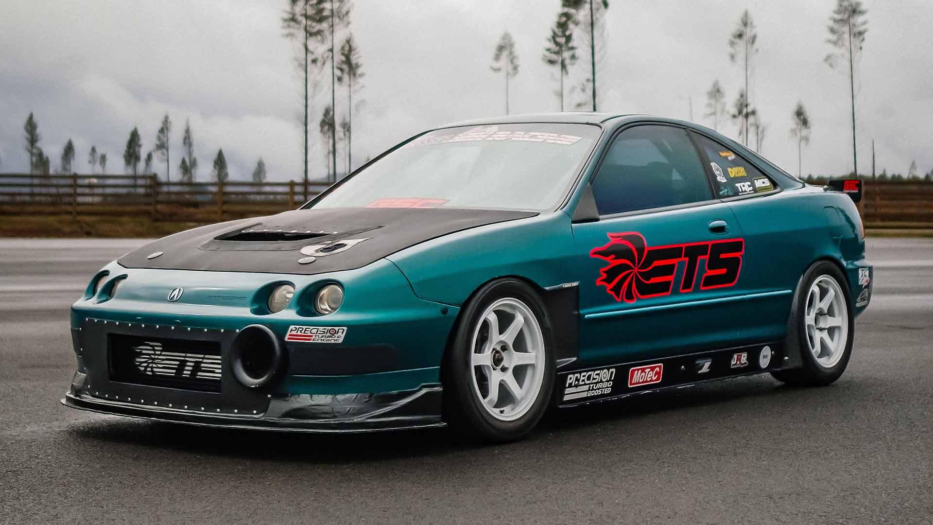 Dit is de snelste Honda Integra ter wereld (1.500 pk!) - TopGear