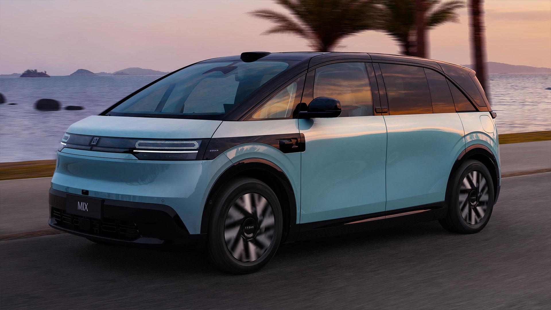 Deze coole Zeekr Mix zet de MPV-comeback voort - TopGear