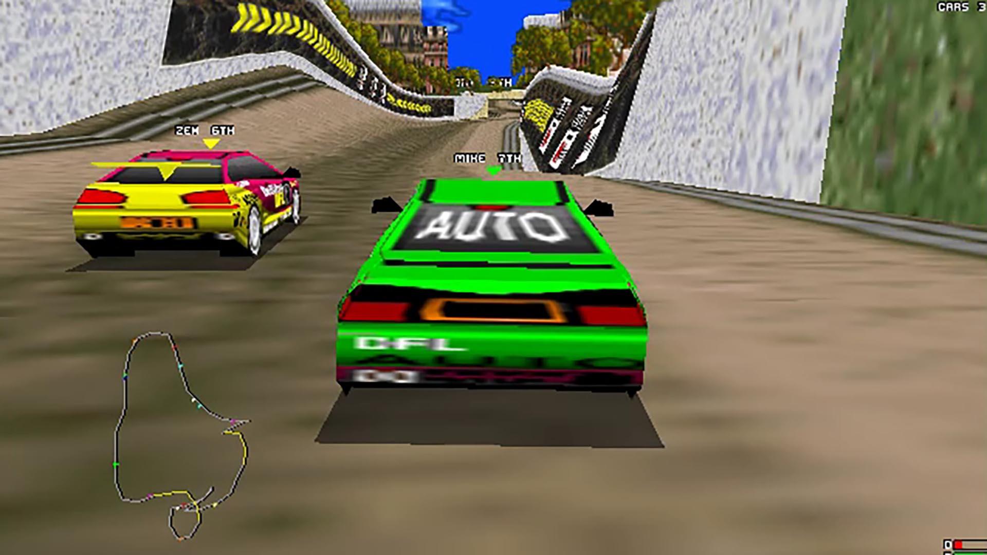 Ken je de game Fatal Racing (1995) voor de pc nog?