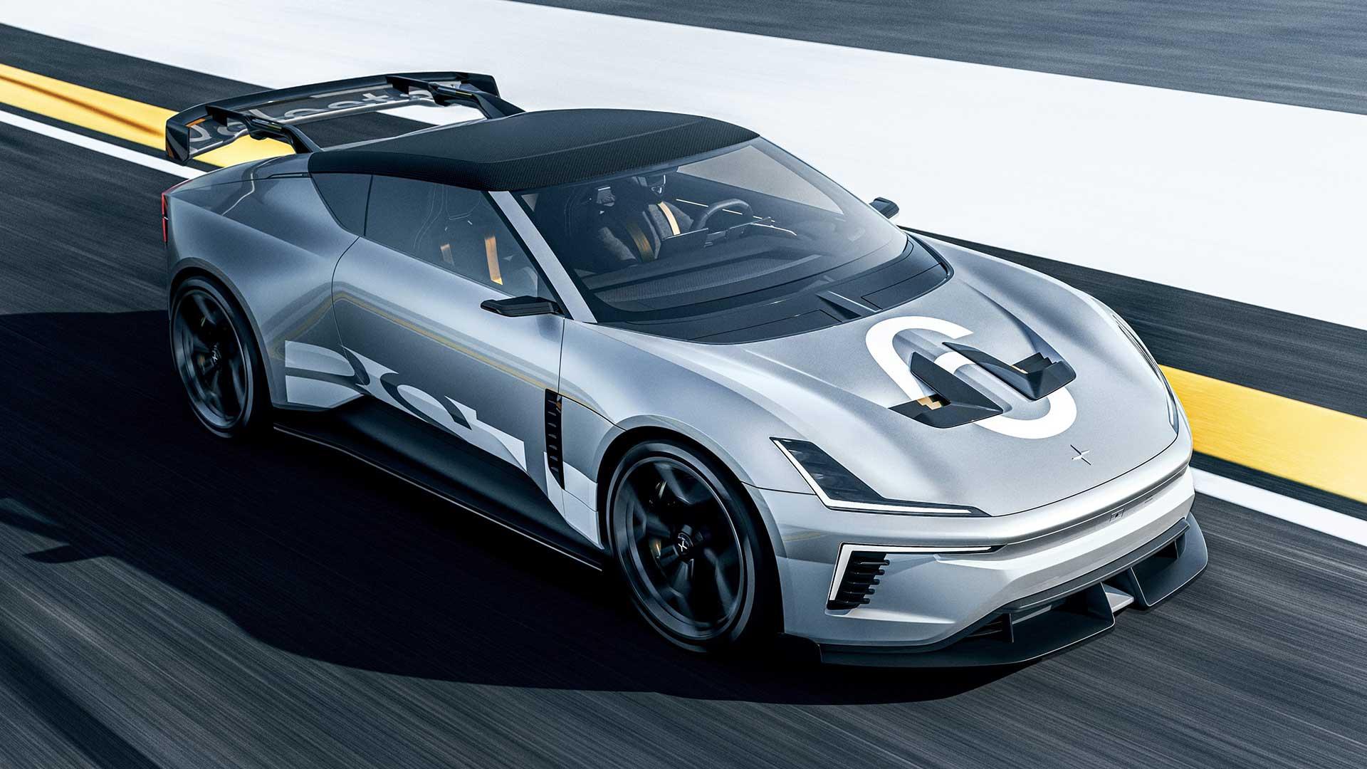 Polestar 6 Concept BST voorspelt raceloopbaan van Polestar - TopGear