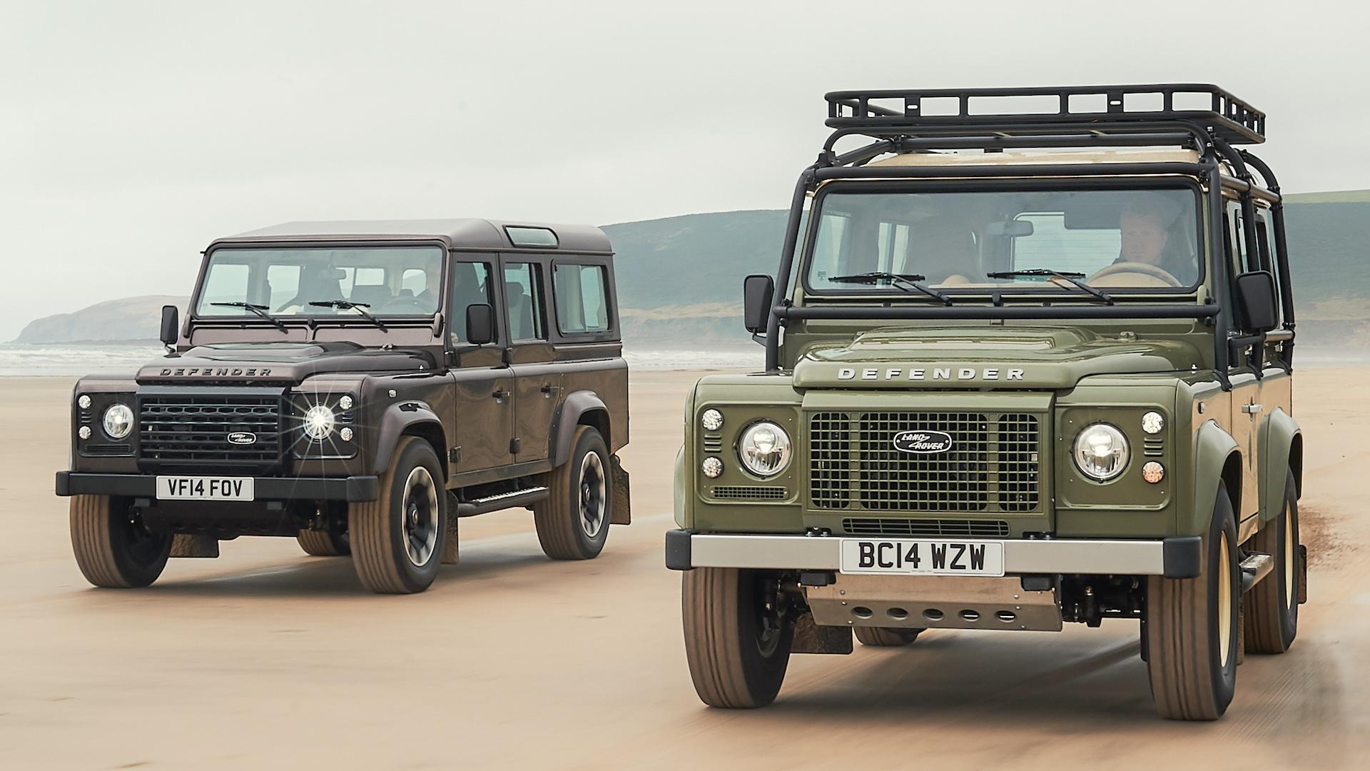 Land Rover Works Bespoke Defender V8 is een nieuwe oude