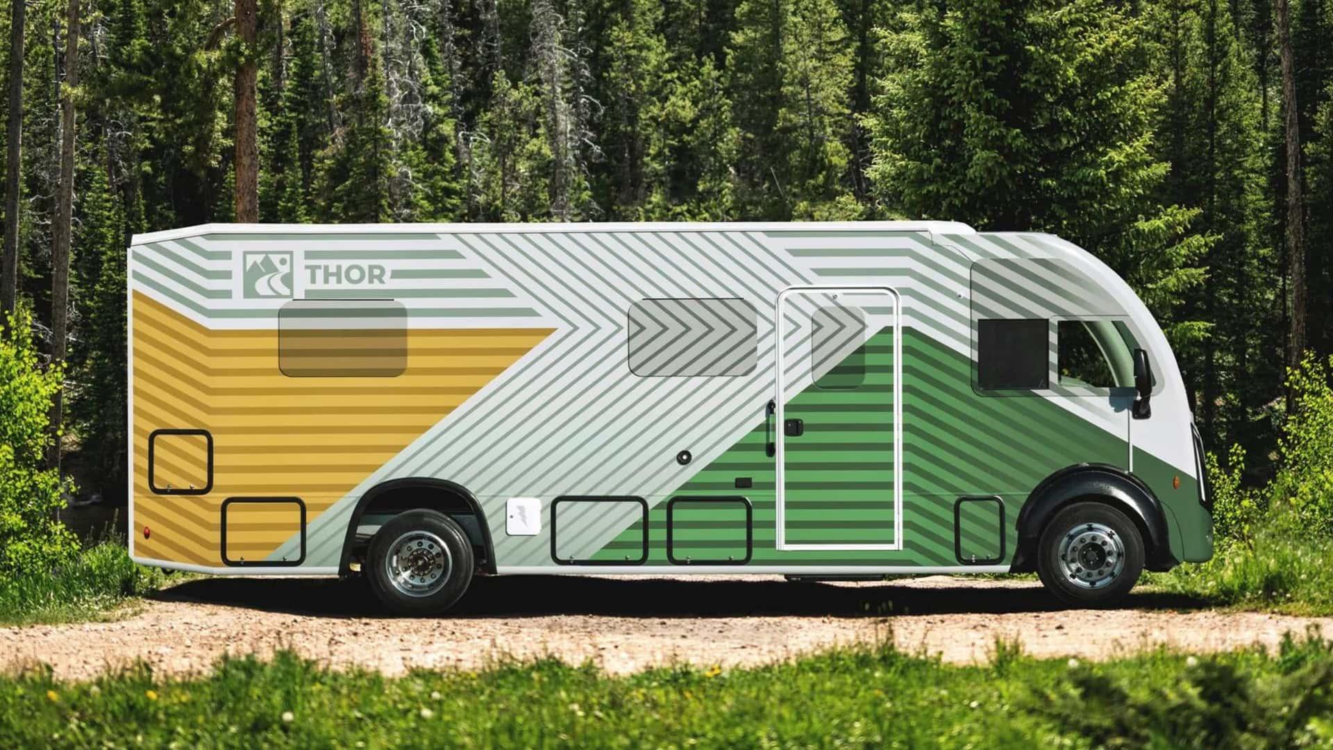 Deze plug-in hybride camper is de ideale oplossing voor campinghaters ...