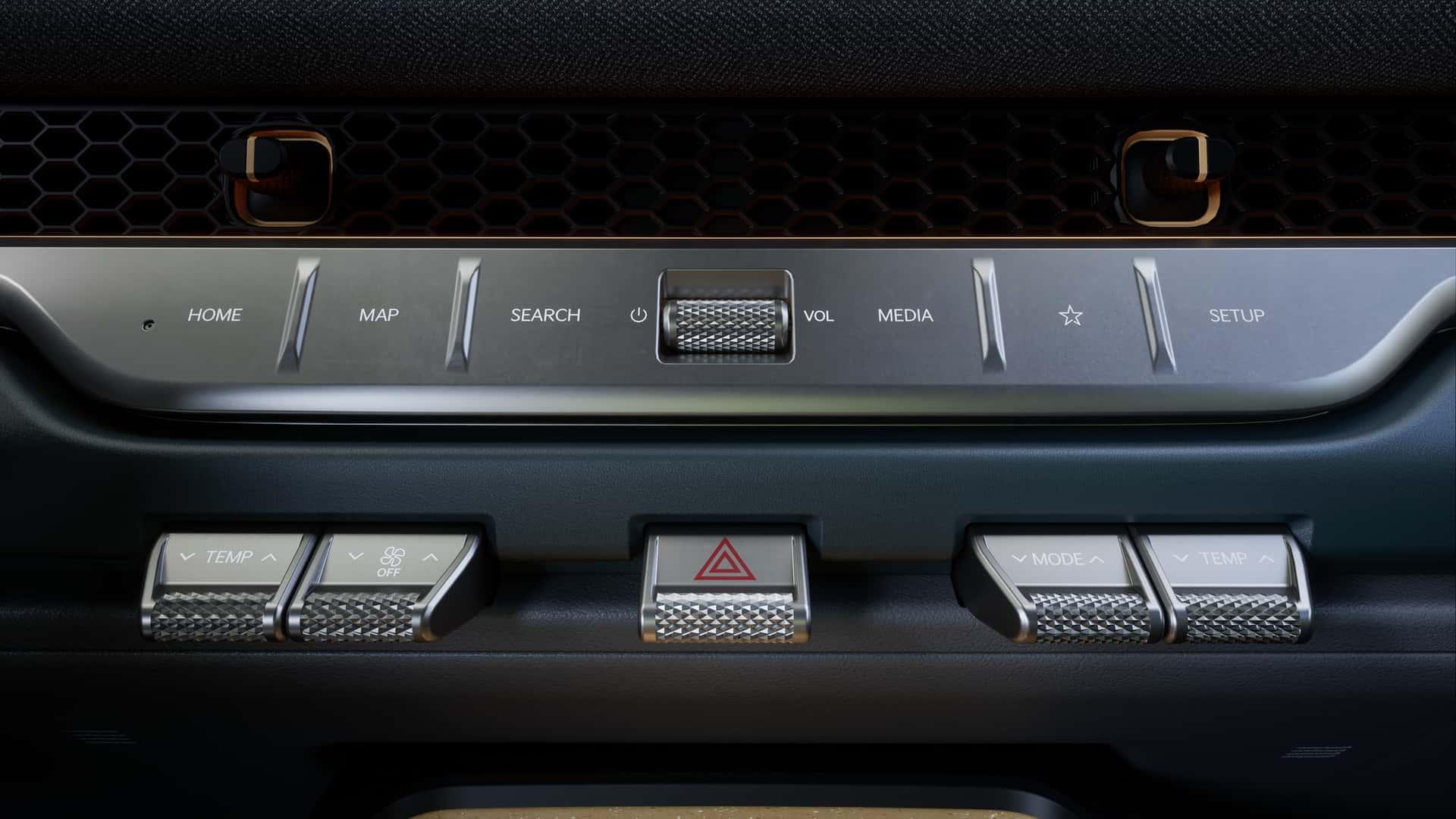 Kia Tasman: originele styling en stalen velgen