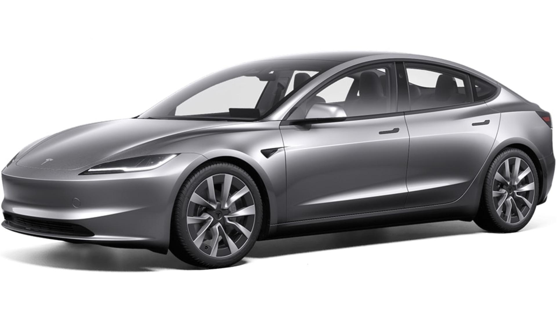 Nieuw uitvoering Tesla Model 3, goedkoopste model nu goedkoper