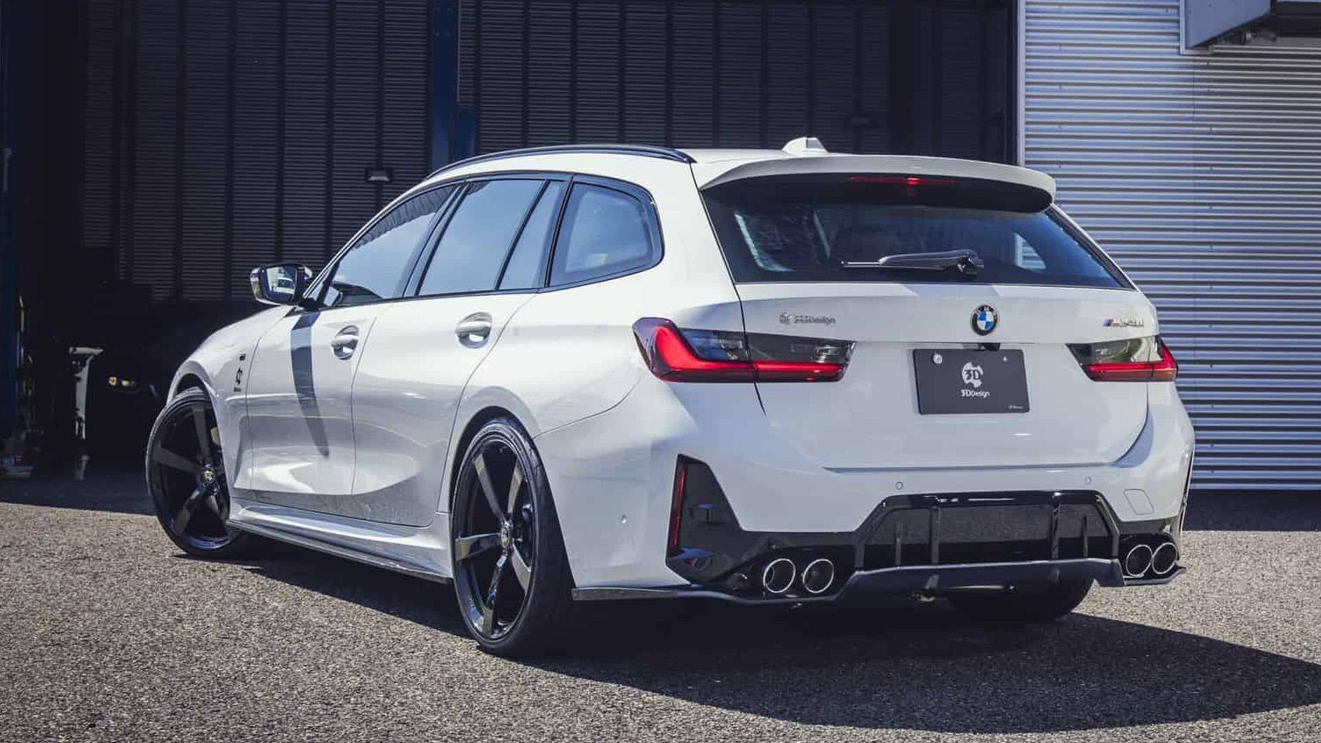 BMW 340i Touring van 3D Design is stijlvoller dan de M3 Touring