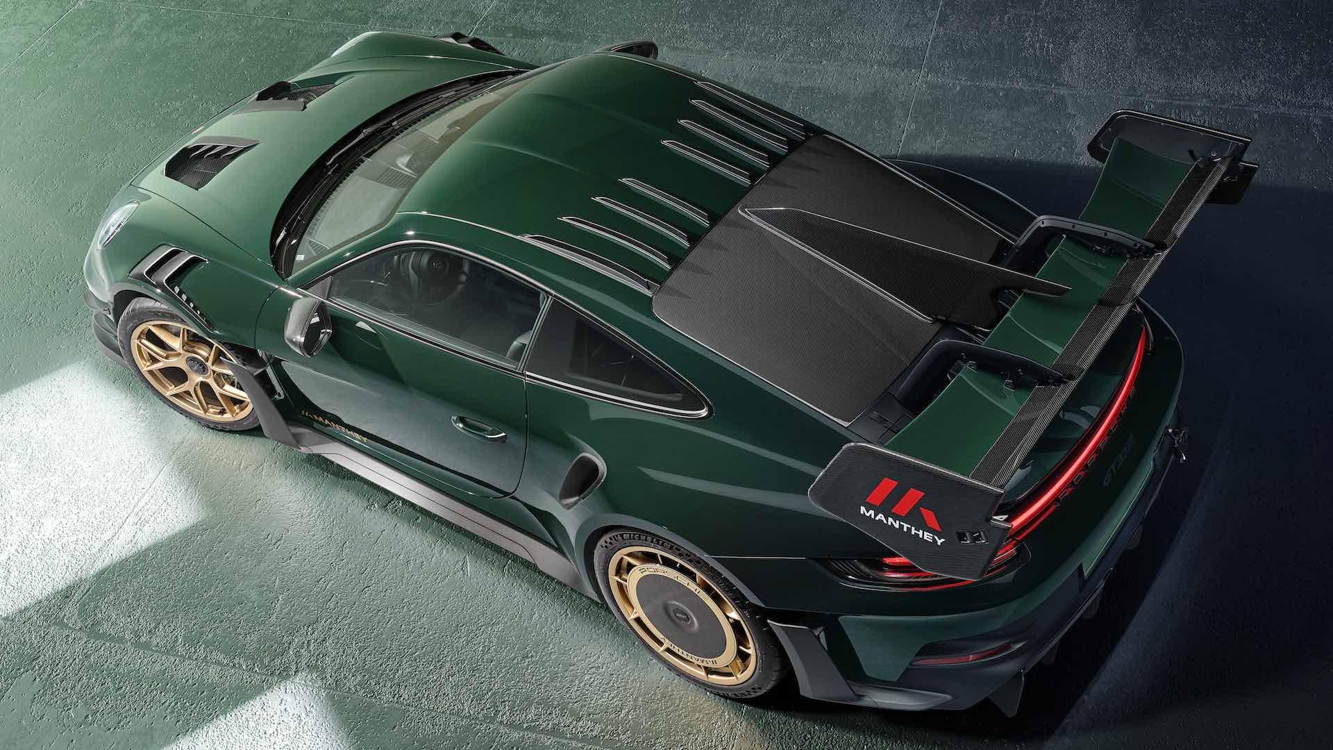 911 GT3 RS Manthey-kit: 1.000 kilo aan downforce