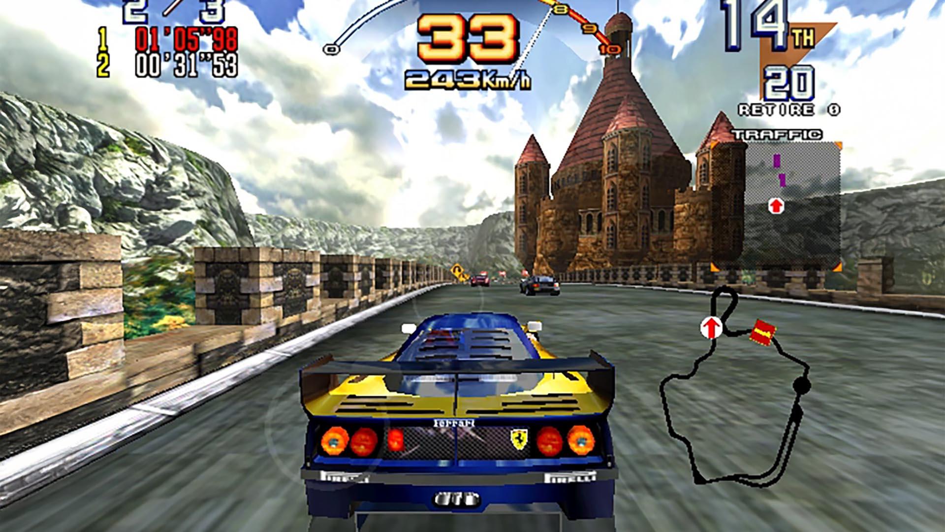 Scud Race: Retro Game - TopGear