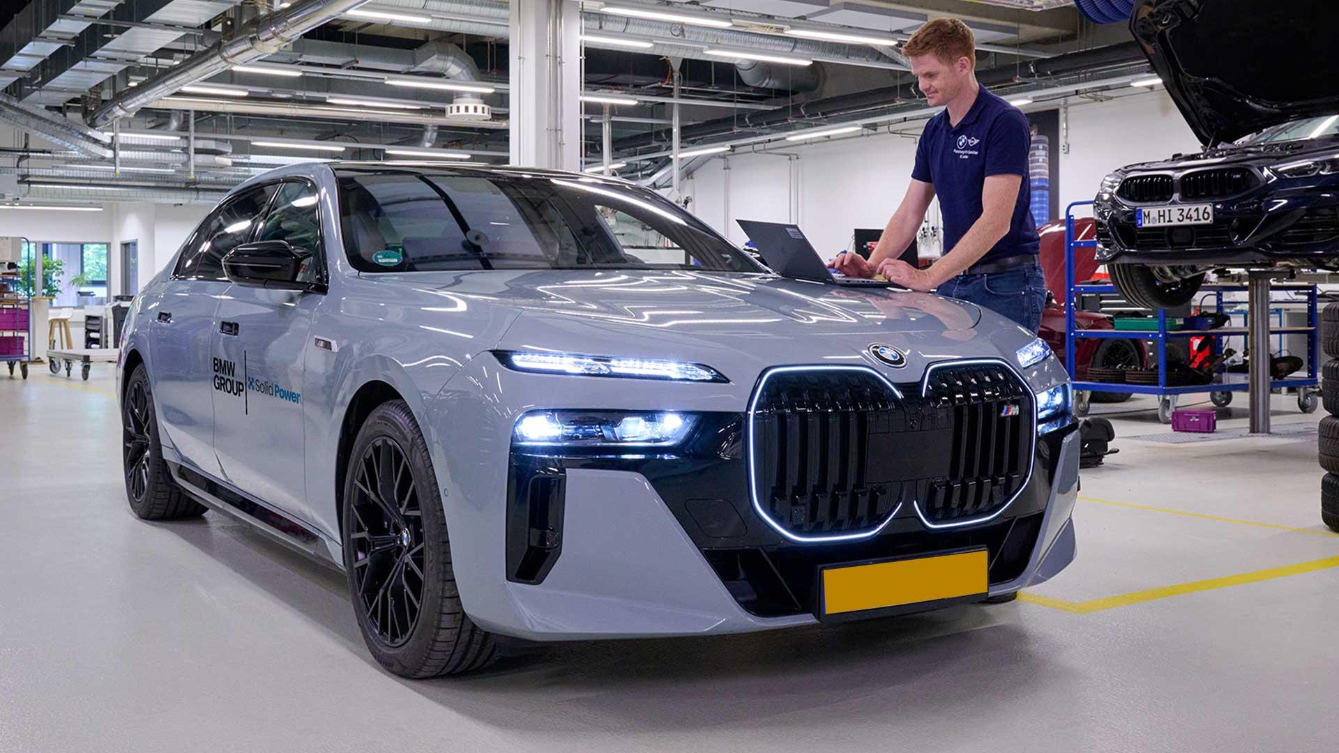 BMW test solid-state in de i7 - de heilige graal onder de batterijen