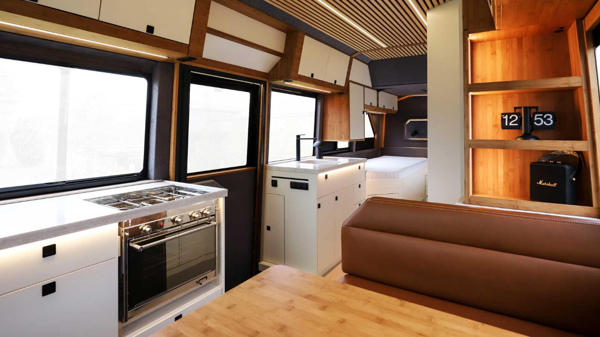 This rough camper van costs just as much as a small home and you can ...