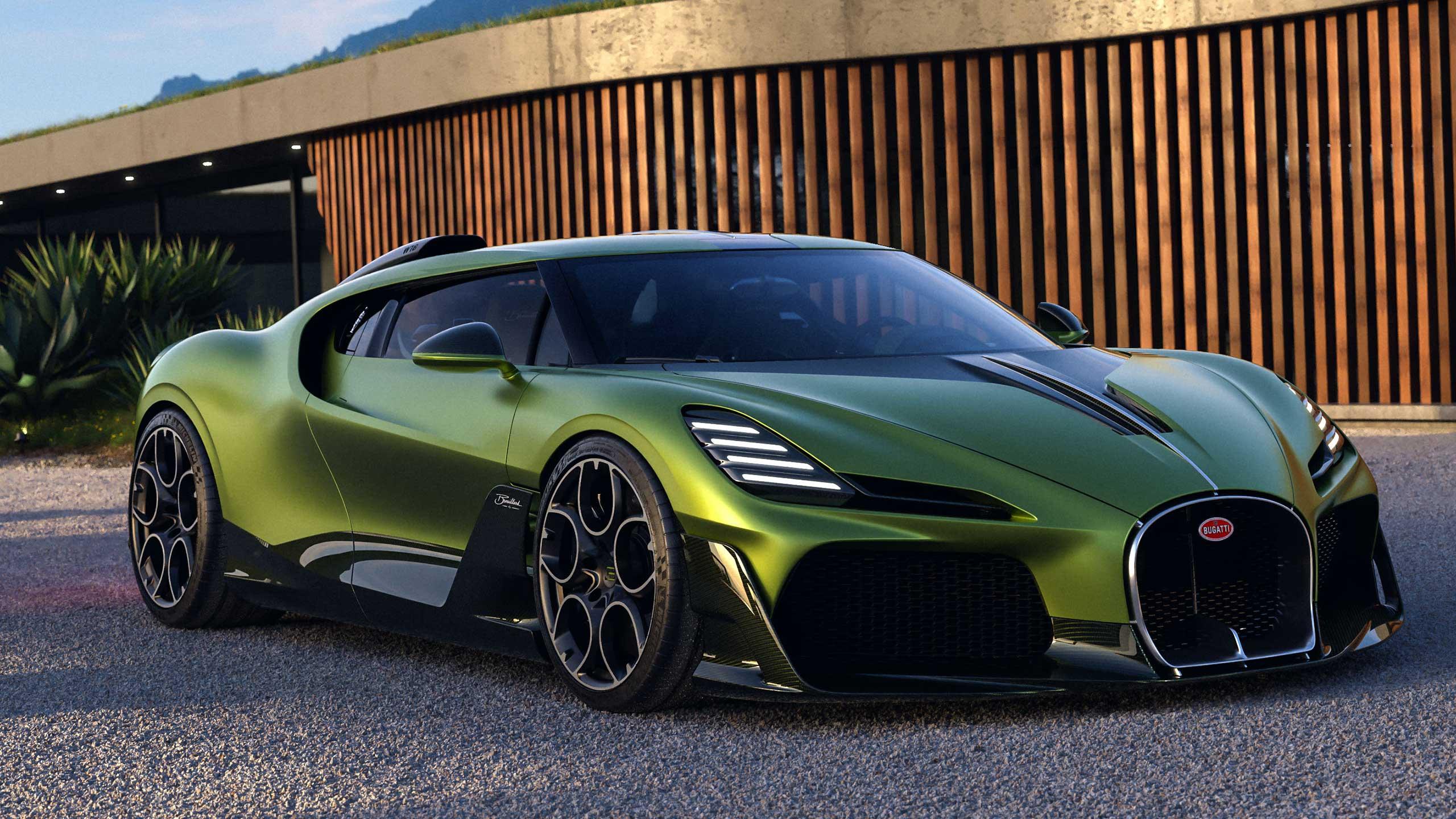 De Bugatti Brouillard is de nieuwste auto van Michel Perridon