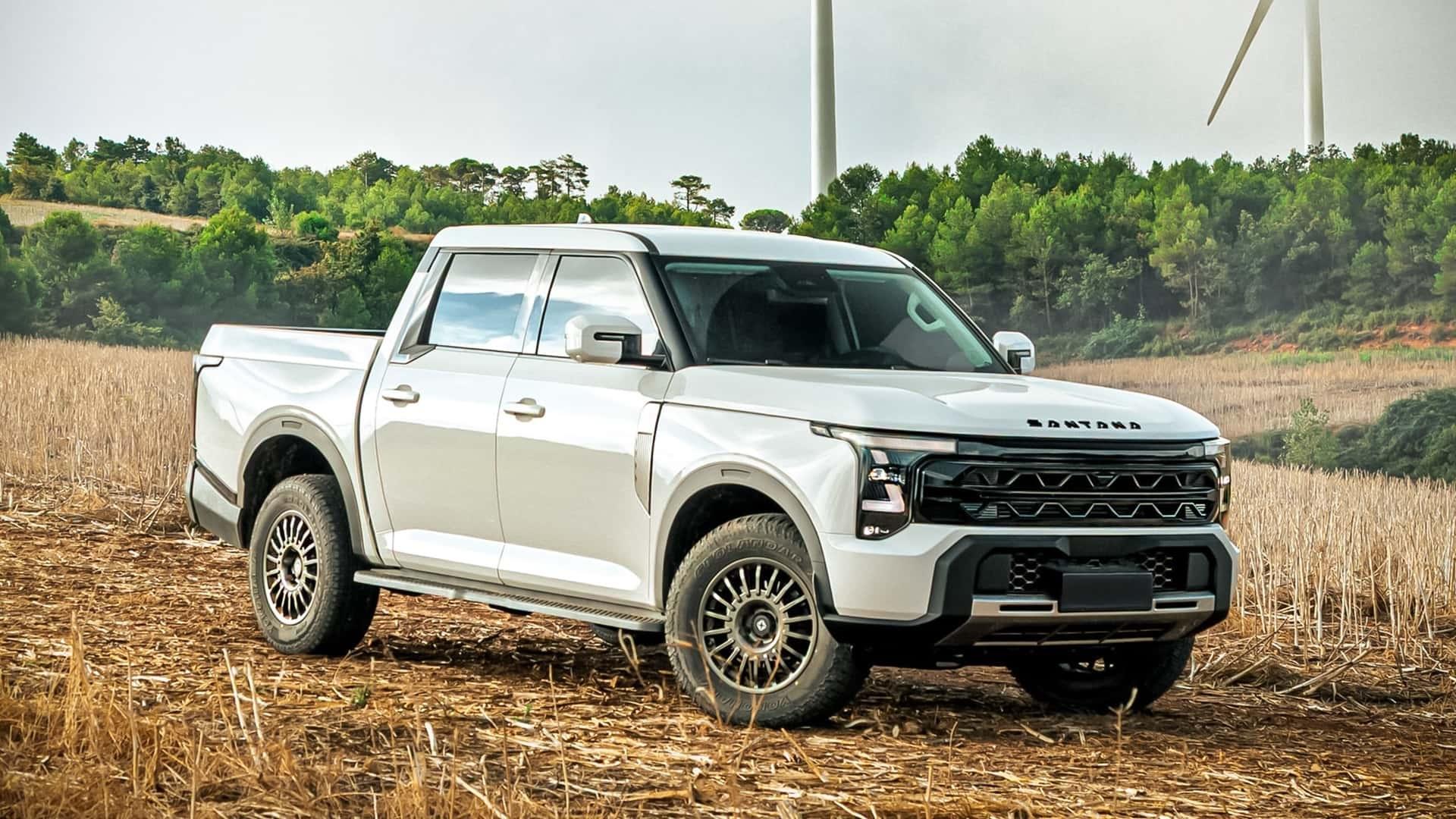 Santana 400D en 400 PHEV: twee Spickups uit Spanje - TopGear
