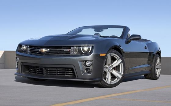Chevrolet Camaro ZL1 met open dak - TopGear
