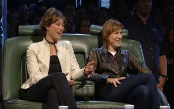 Fiona Bruce en Kate Silverton - TopGear