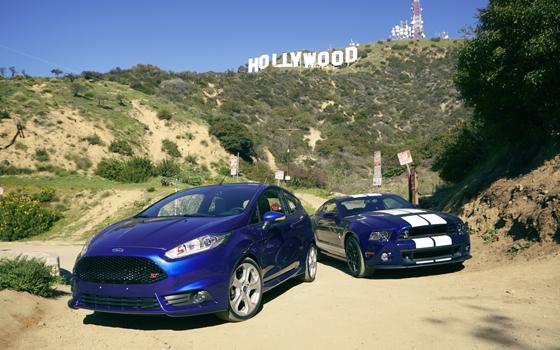Ford Fiesta ST en Shelby GT500 - TopGear
