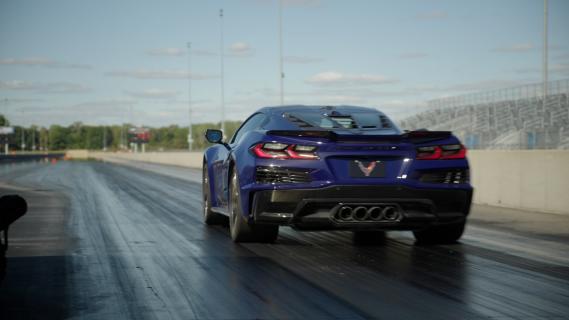 Chevrolet Corvette ZR1X snelste productieauto op dragstrip - TopGear