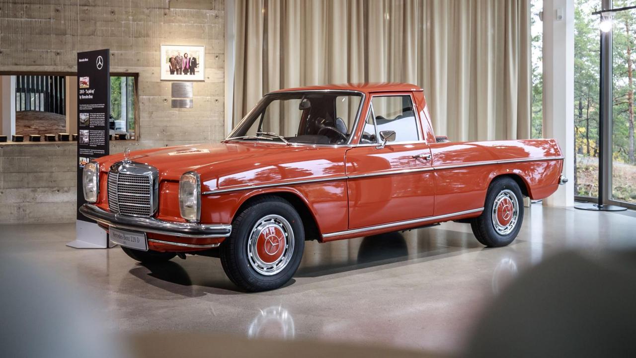 Dit is de klassieke Mercedes pick-up die je eigenlijk wilt
