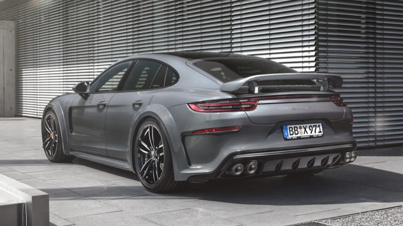 De Porsche Panamera TechArt is nog dikker dan het origineel