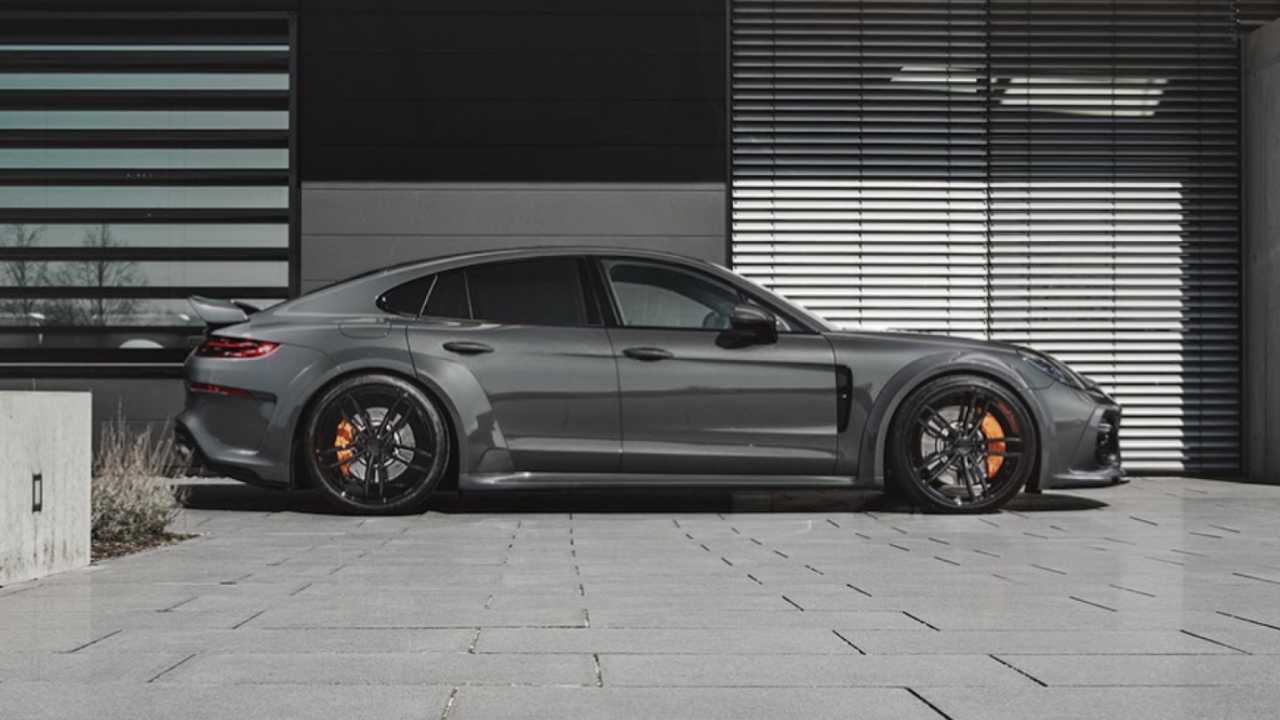 De Porsche Panamera TechArt is nog dikker dan het origineel