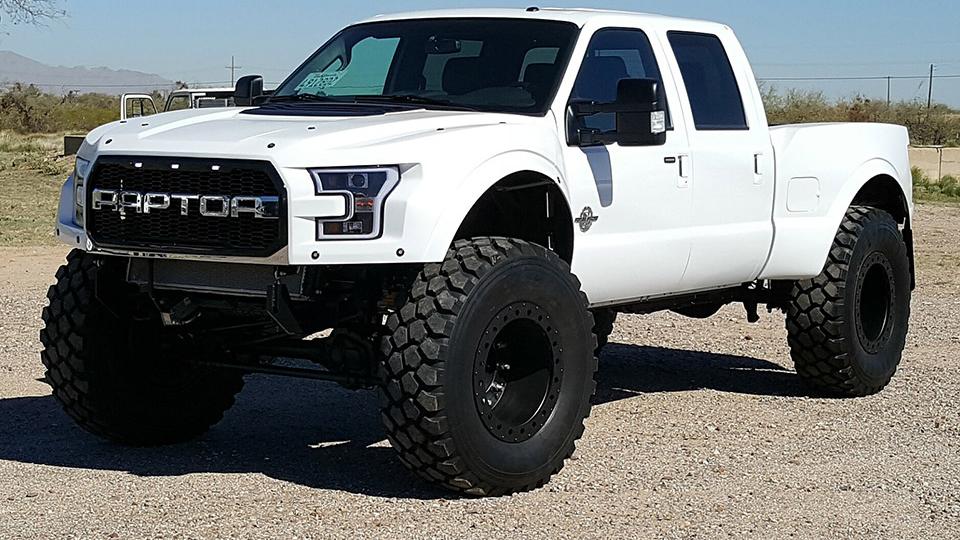 Ford F250R Megaraptor is overdreven genoeg - TopGear