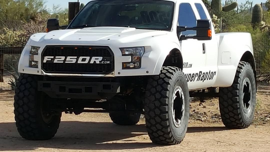 Ford F250R Megaraptor is overdreven genoeg - TopGear