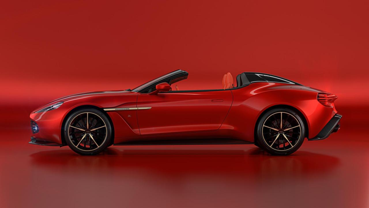 Aston Martin Vanquish Zagato Speedster & Shooting Brake - TopGear