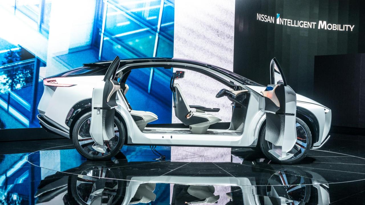 De Nissan IMx is een autonoom EV crossover concept - TopGear NL