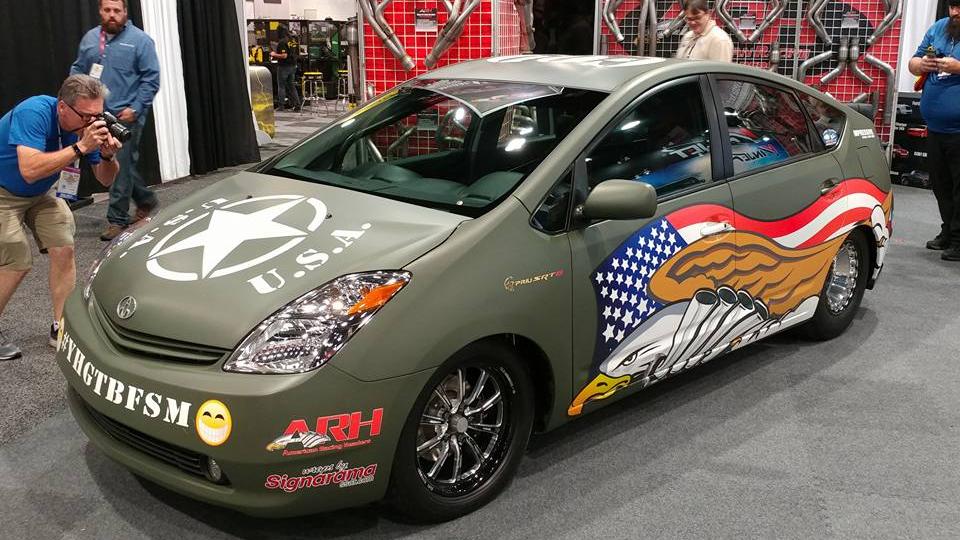 Toyota Prius met Hellcat-V8 en 1.000 pk - TopGear Nederland