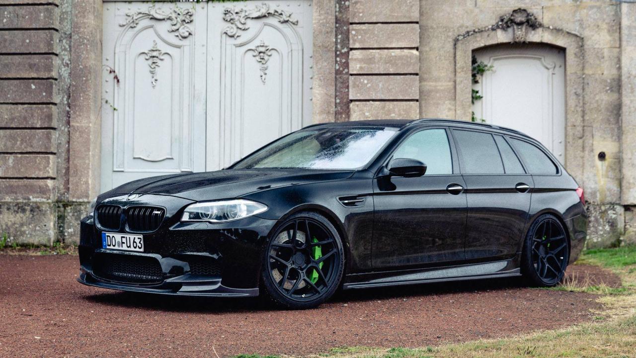 De eerste BMW M5 Touring (F11) ter wereld - TopGear