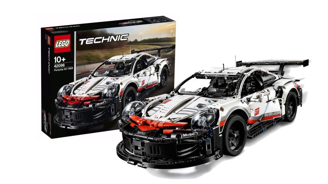Lego Porsche 911 RSR is steengoedkoop (soort van) - TopGear