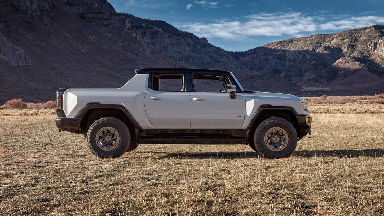 De elektrische Hummer zorgt voor meer uitstoot dan een benzineauto