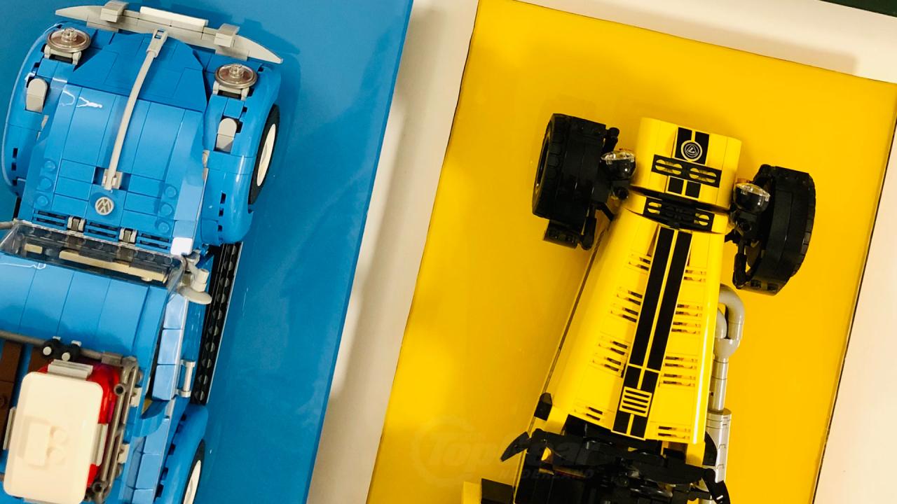 Lego aan de muur hangen kan eenvoudig met HUYL - TopGear