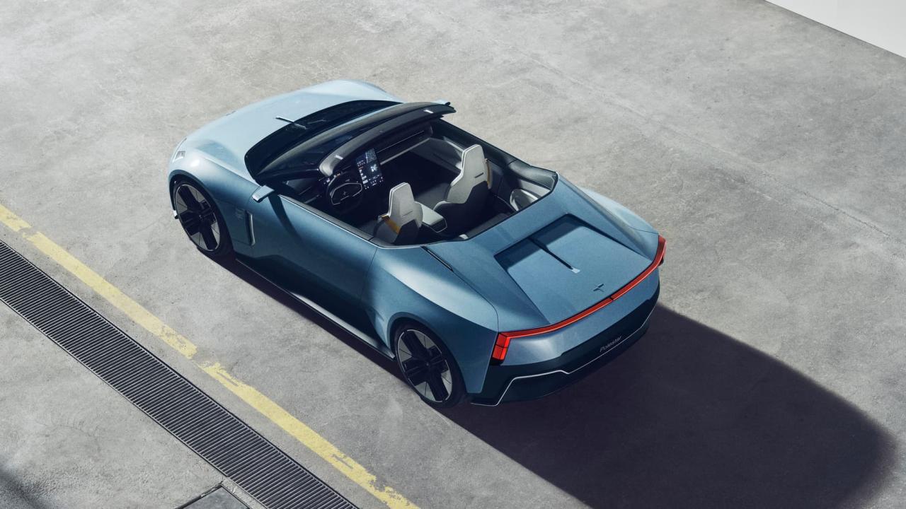 Polestar O2 is een elektrische roadster om je vingers bij af te likken