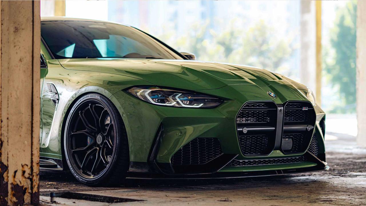 ADRO geeft de BMW M4 een nieuwe bumper met kleinere nieren' - TopGear