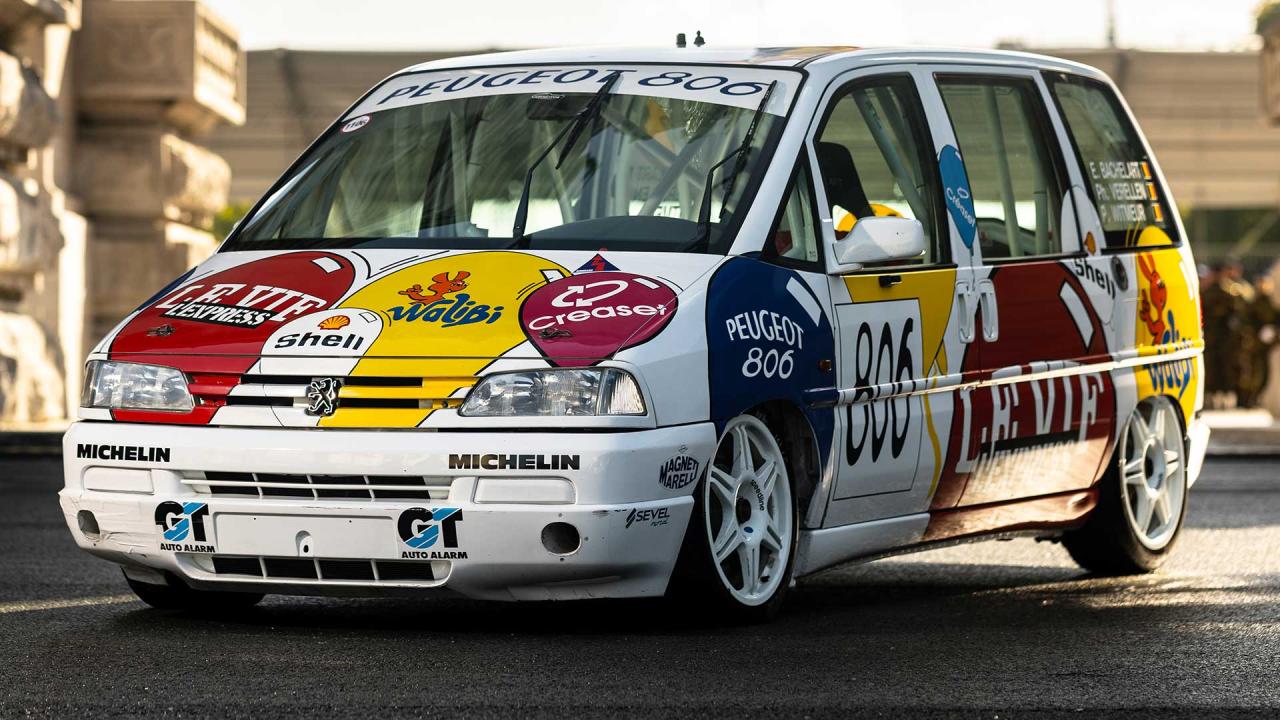 Peugeot 806 Procar van de 24 uur van Spa kan nu van jou zijn