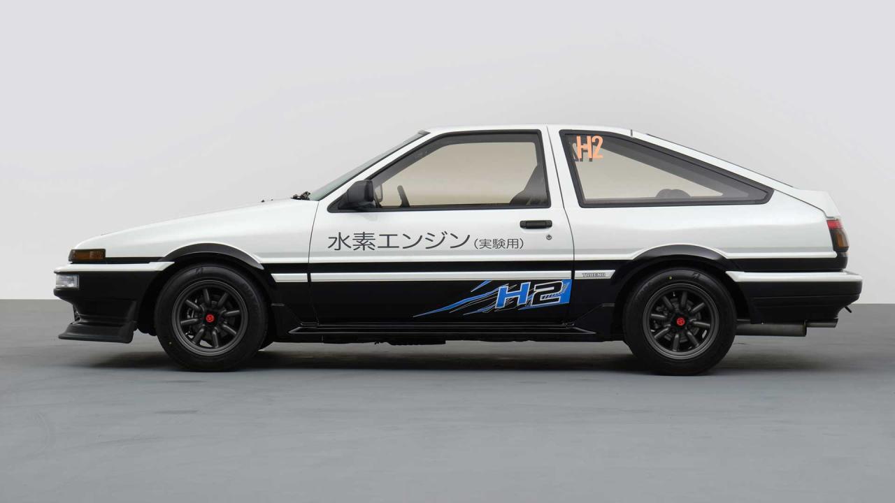Toyota GR maakt zelf AE86 restomod op waterstof - TopGear