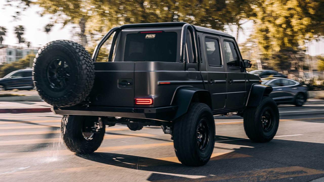 Tuner bouwt de Mercedes-AMG G63 om tot pick-up - TopGear