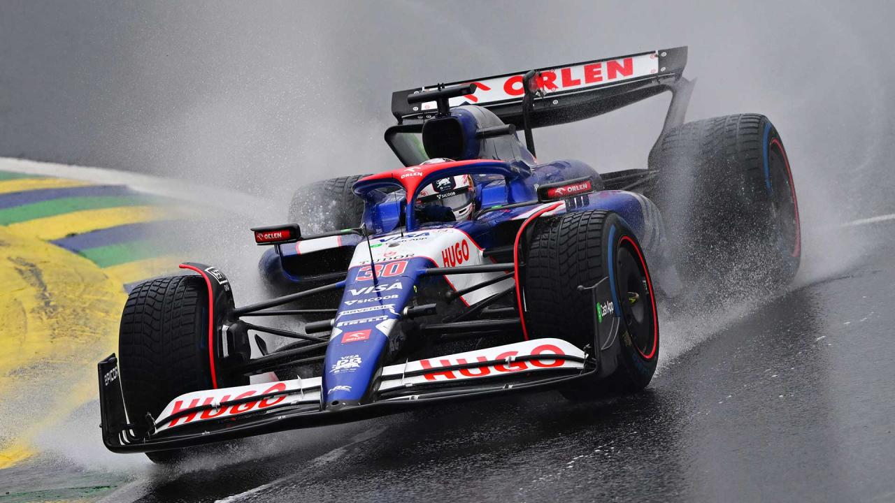 Waarom de full wet-band in de F1 nooit gebruikt wordt