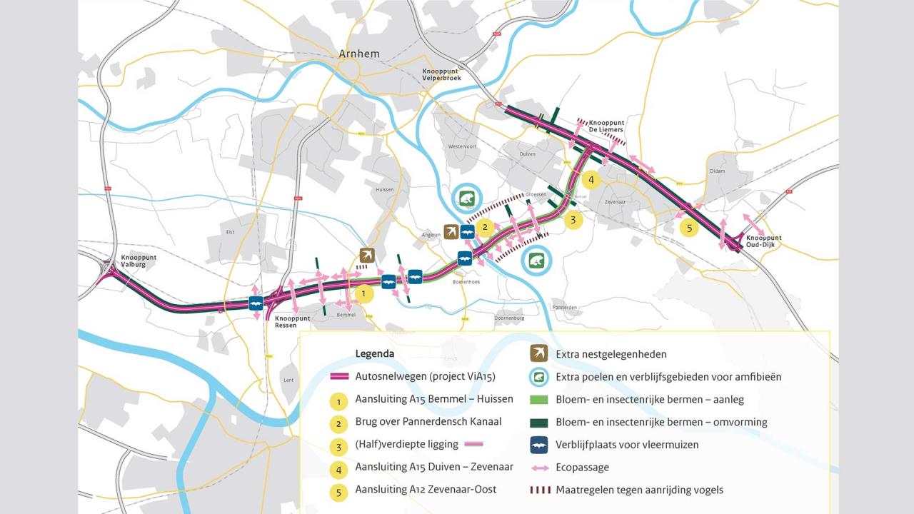 Nieuwe tolweg in Nederland: A15 doorgetrokken naar A12