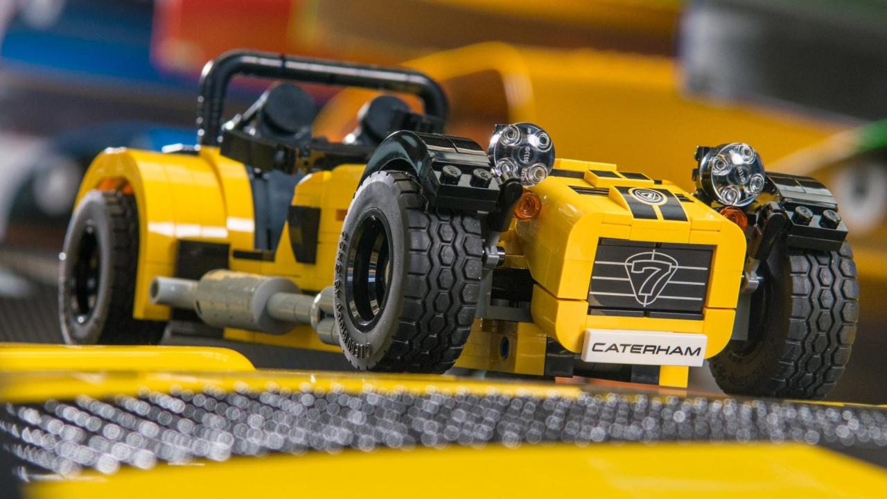 Lego-Caterham is de enige 620R die je wel zelf in elkaar mag zetten