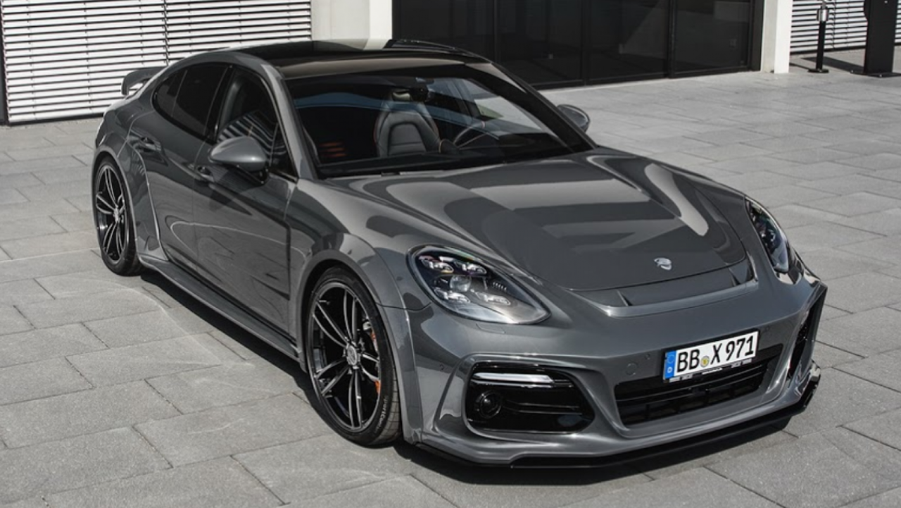 De Porsche Panamera TechArt is nog dikker dan het origineel