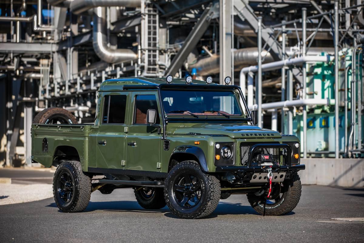 Land Rover Defender met Corvette-V8 - TopGear Nederland