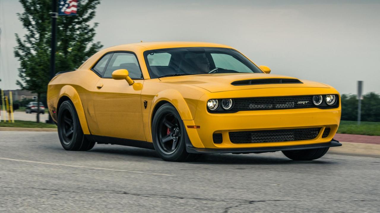 Dodge Challenger SRT Demon: 1e rij-indruk - TopGear Nederland