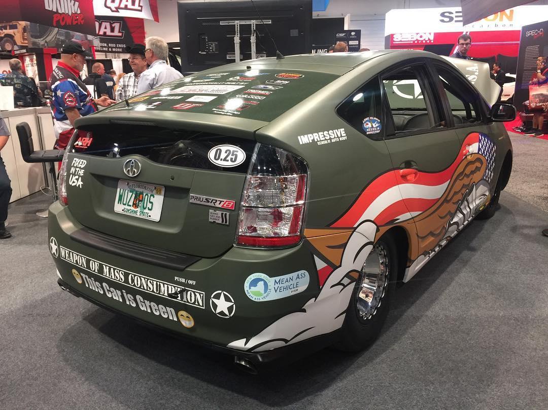 Toyota Prius met Hellcat-V8 en 1.000 pk - TopGear Nederland