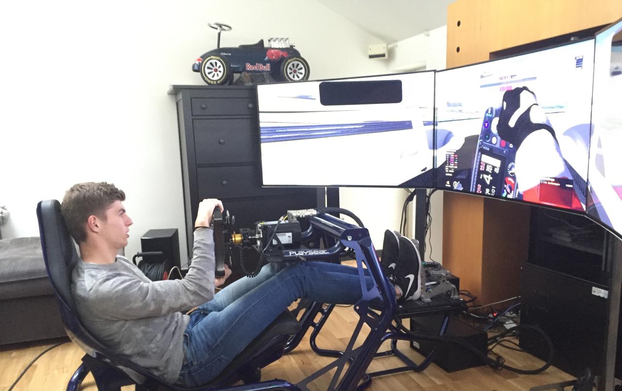 Racegame-setup van Max Verstappen - TopGear Nederland