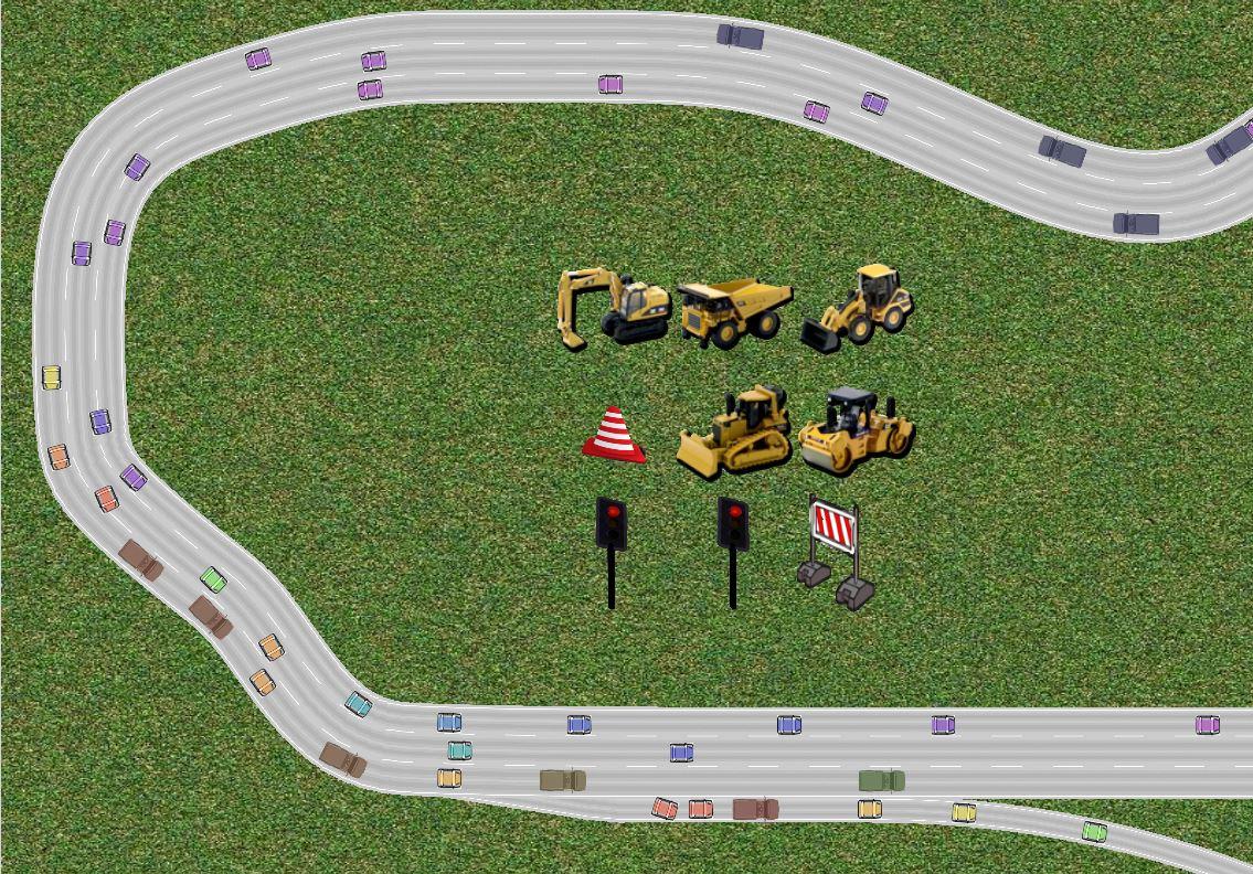 Traffic Simulation is RollerCoaster Tycoon voor files - TopGear