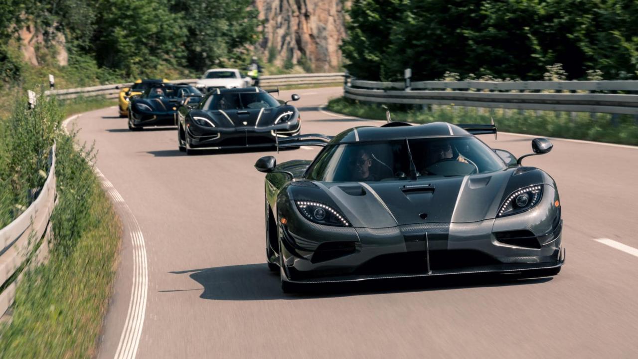 Galerij: Koenigsegg Ghost Squadron tour - TopGear Nederland
