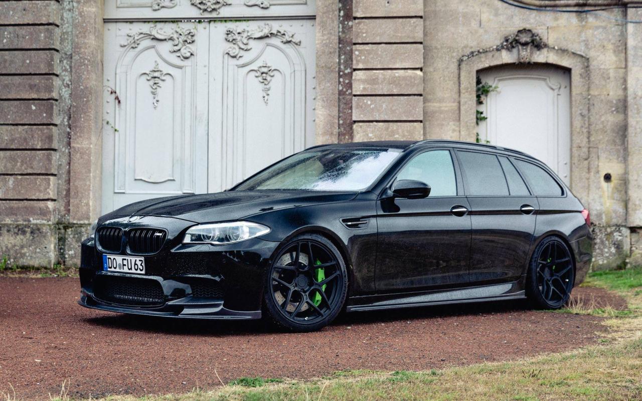 De eerste BMW M5 Touring (F11) ter wereld - TopGear