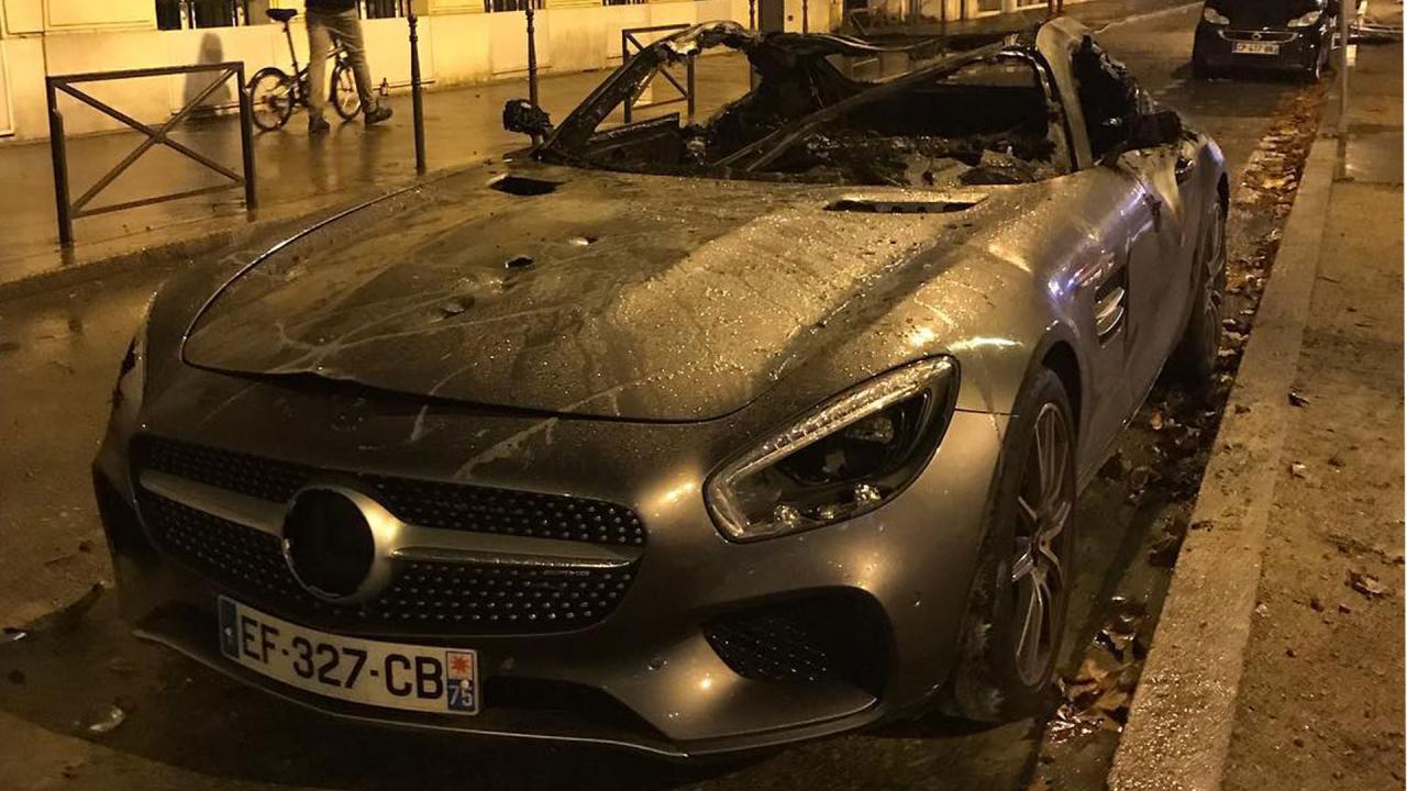 Rellen in Parijs: Mercedes-AMG GT fikt af - TopGear