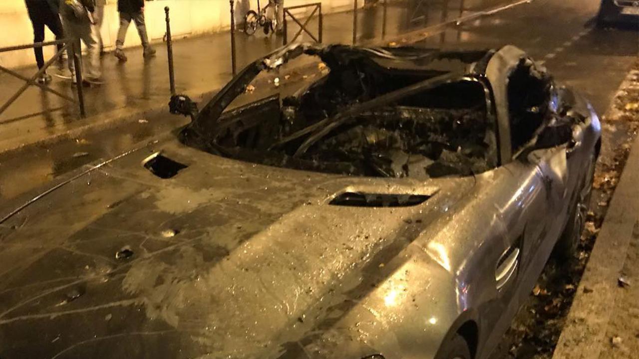 Rellen in Parijs: Mercedes-AMG GT fikt af - TopGear