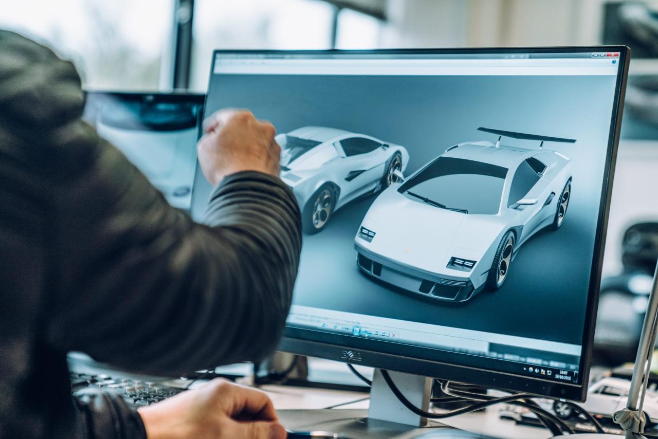 Lamborghini Countach-remake is het bewijs dat retro geslaagd kan zijn